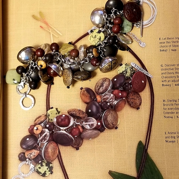 Silpada | Jewelry | Rare Silpada Sterling Silver Stone Cha Cha Bracelet | Poshmark